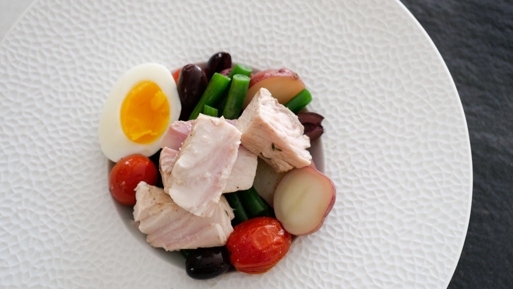 Olive Oil Poached Mahi Mahi Nicoise – Pure Food Fish Market