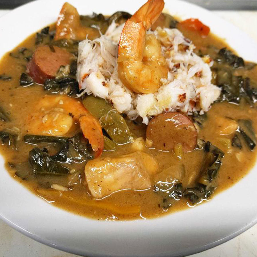 Voodoo Bayou Seafood Gumbo recipe – Pure Food Fish Market