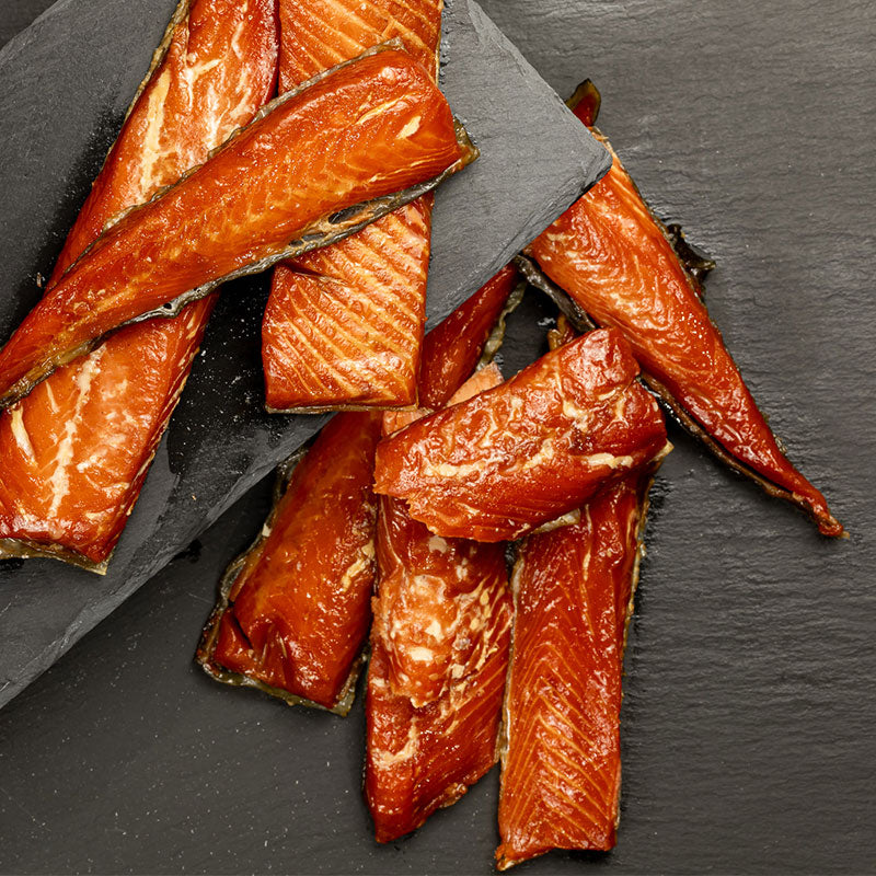 Buy Smoked Alaskan Sockeye Candied Salmon Online – Pure Food Fish Market