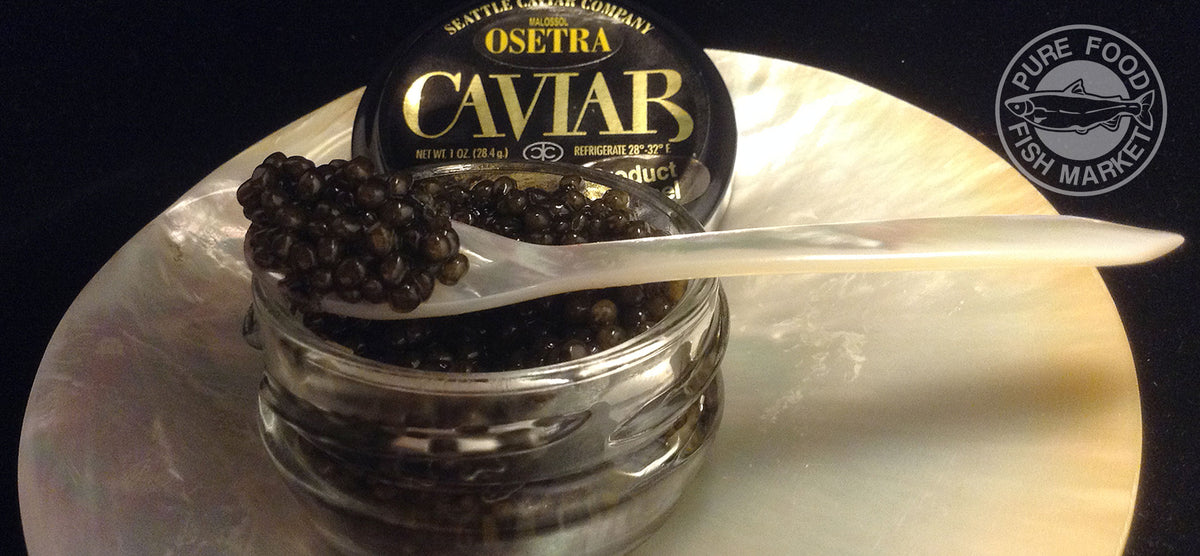 Buy Osetra Caviar Online – Pure Food Fish Market